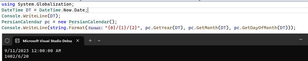 How to change DateTimePicker C# to PersianDateTimePicker - Microsoft Q&A