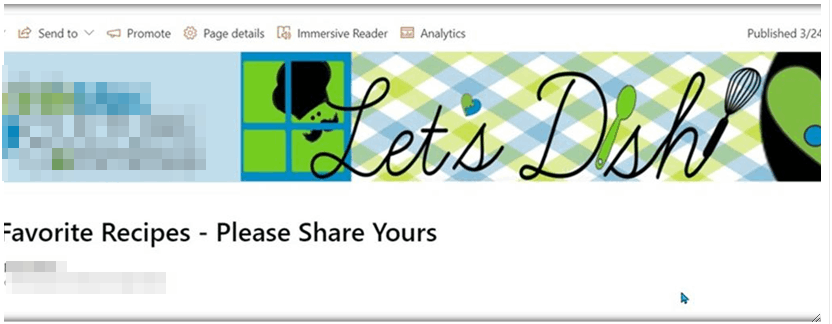 SharePoint Banner Image Not showing. - Microsoft Q&A
