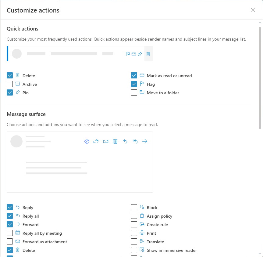 Outlook OWA Icons - Microsoft Q&A