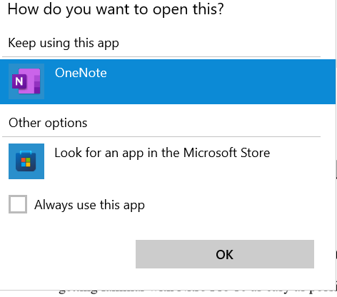 Desktop Shortcut to open OneNote Desktop stop working - Microsoft Q&A