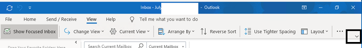 How to reduce Giant Header in Outlook - Microsoft Q&A