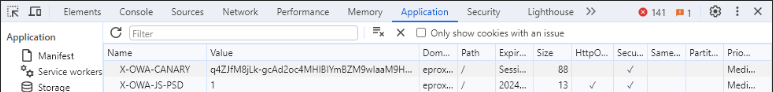 How to force X-OWA-CANARY cookie to use HttpOnly - Microsoft Q&A
