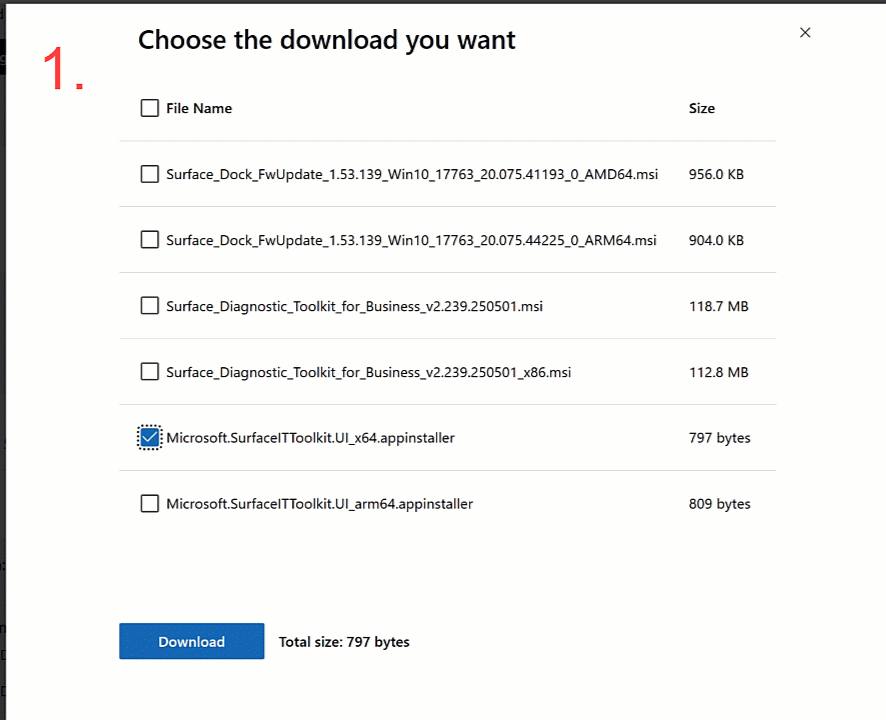 Surface BMR Downloadable Recovery Image web site Not Working - Microsoft Q&A