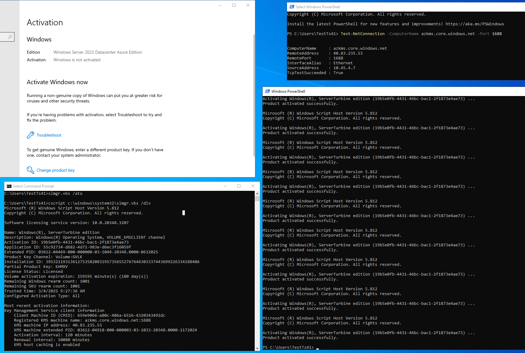 Windows Server 2022 Azure Edition Activation Issue - Microsoft Q&A