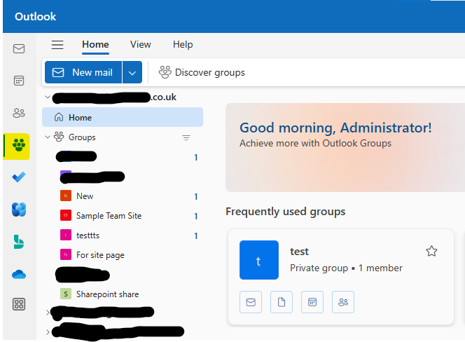 Where are email groups in the new Outlook for Windows? - Microsoft Q&A