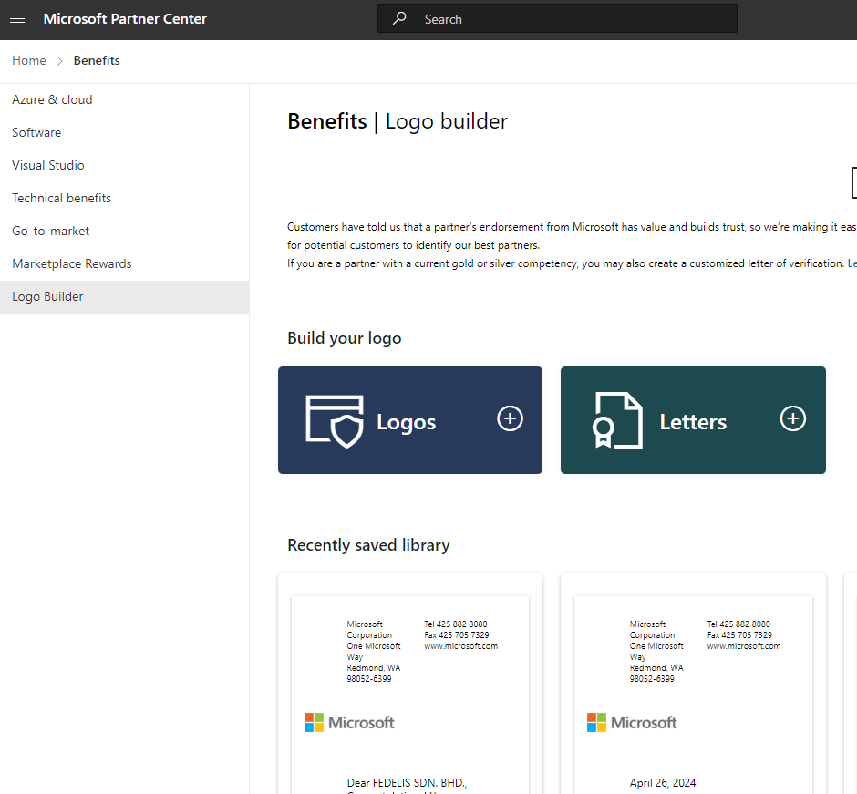 Microsoft Authorisation Letter - Microsoft Q&A