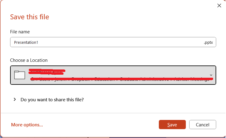 Go back to the old save/save-as dialog - Microsoft Q&A