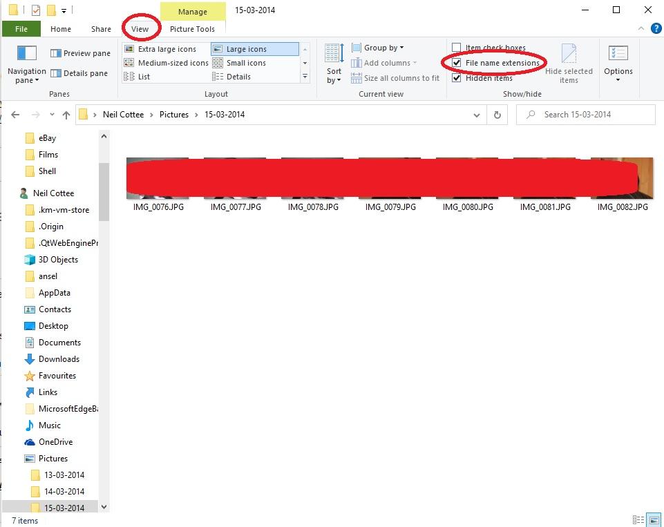 Files no longer show their format - Microsoft Q&A