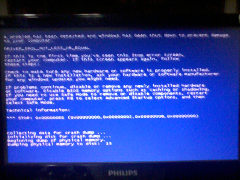 Blue Screen: Windows 7 - Microsoft Q&A