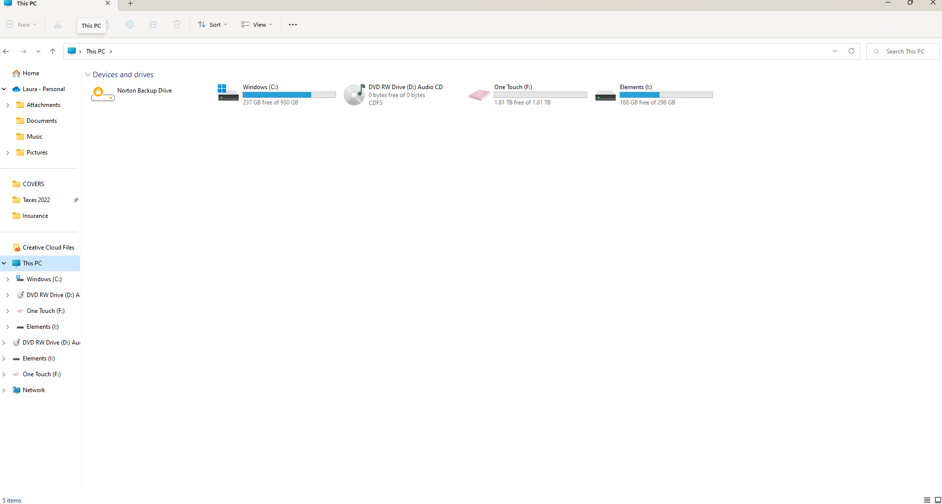 How do I get back the drop down arrows in my windows file explorer ...