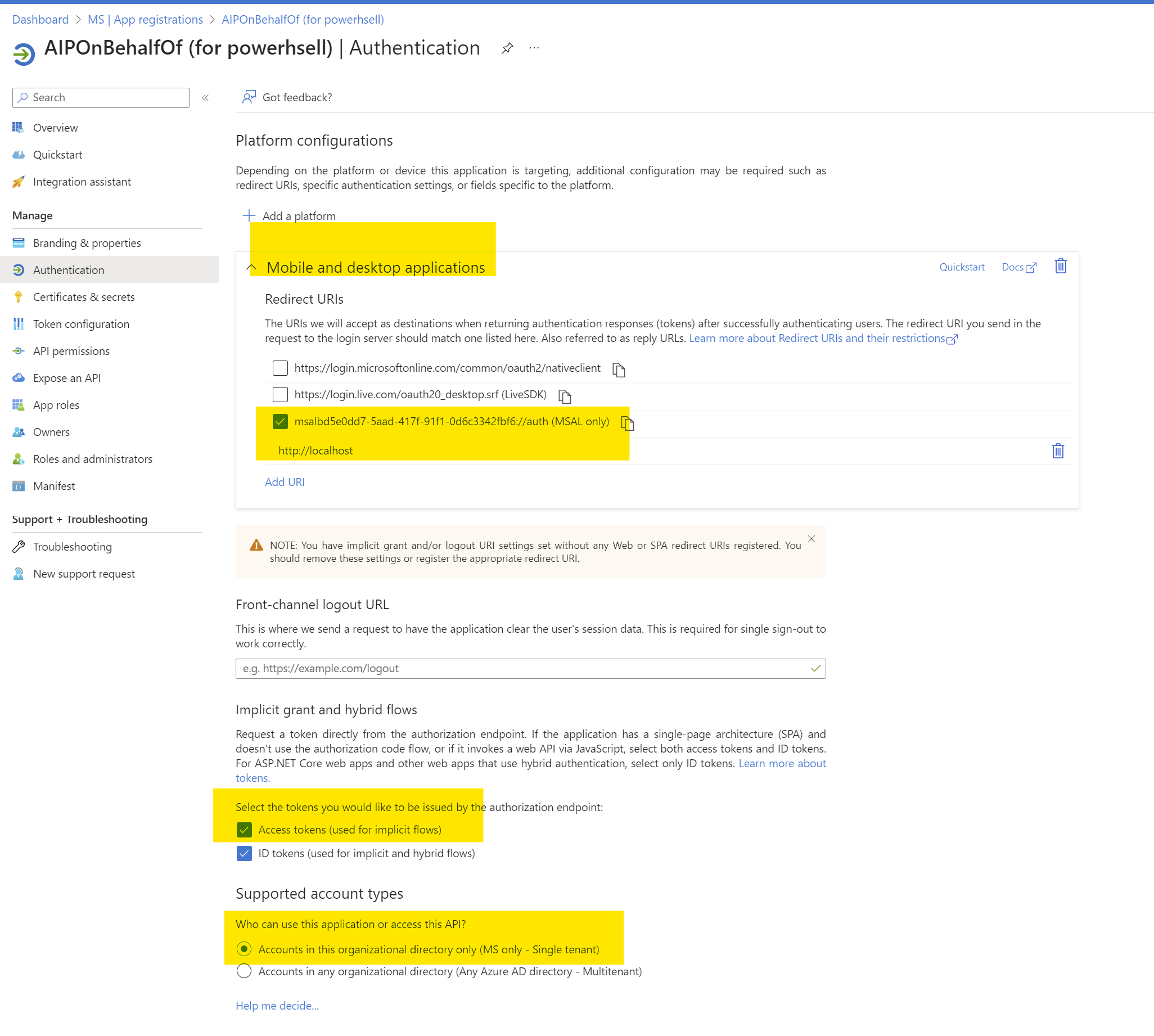 Unable to Authenticate App - AIP Scanner - Microsoft Q&A Unable to Authenticate App - AIP Scanner - Microsoft Q&A