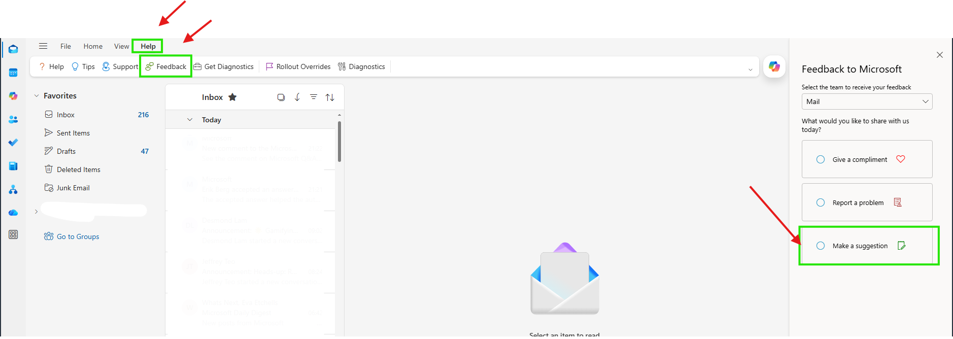 Add ability to attach private notes/comments directly to an email in ...