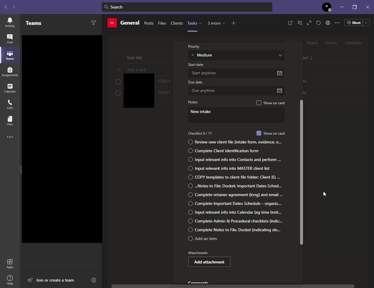 Microsoft Planner and Teams, Task vs Bucket column adjustments ...