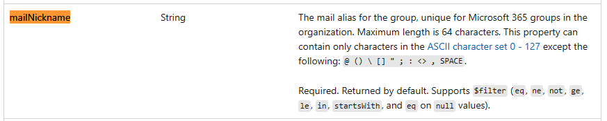 Error when creating 365 group - Microsoft Q&A
