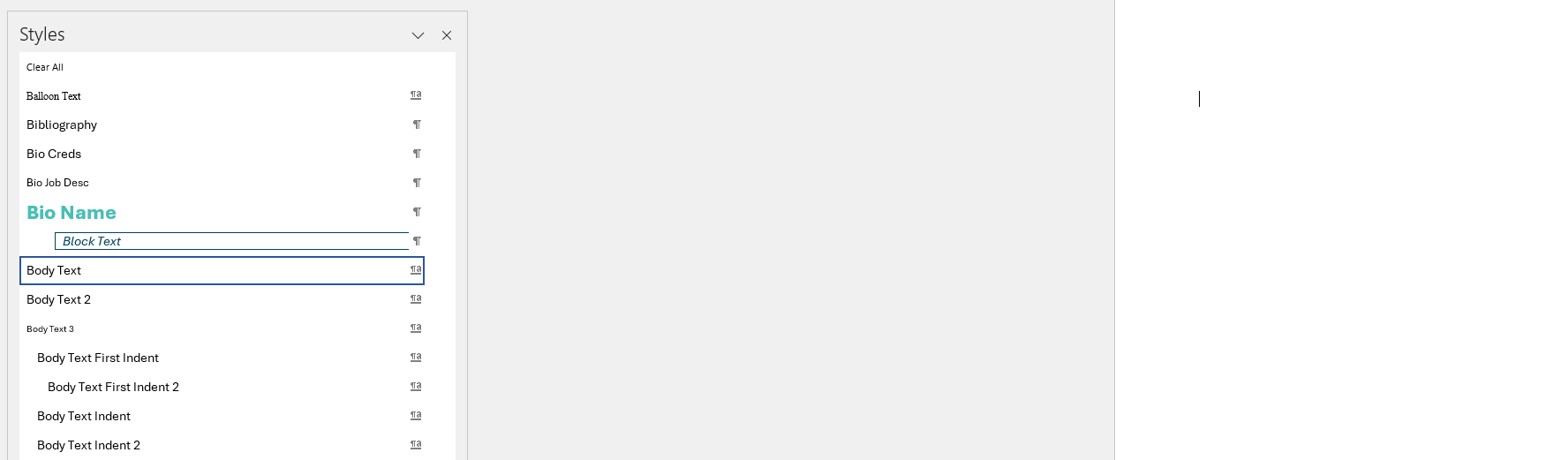Pasting content from one template to another (using Keep Source Formatting) with the same ...