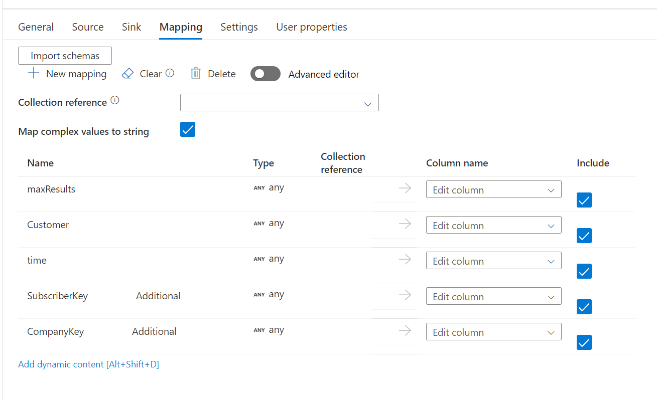 Additional Column Throwing Validation Issue With Azure Sql Data Sink Microsoft Qanda