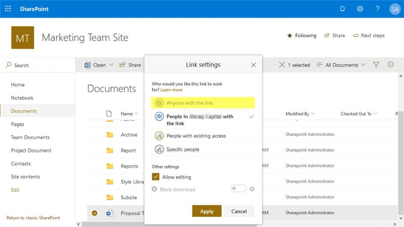 How to password protect a document in Sharepoint? - Microsoft Q&A