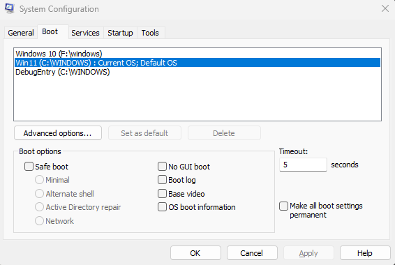 failing to add dual boot entry - Microsoft Q&A
