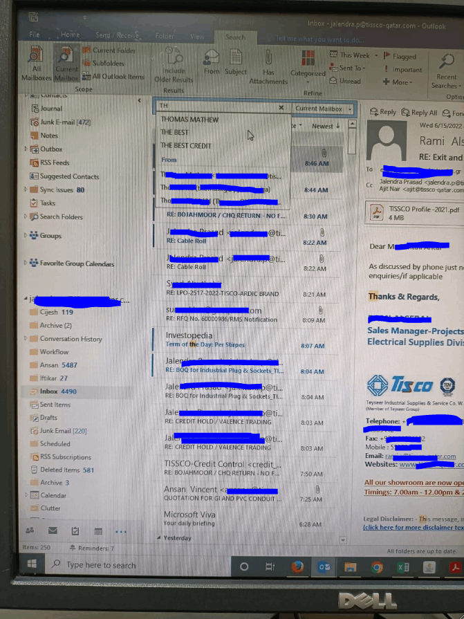 A missing Outlook search feature in Outlook 2021 - Microsoft Q&A