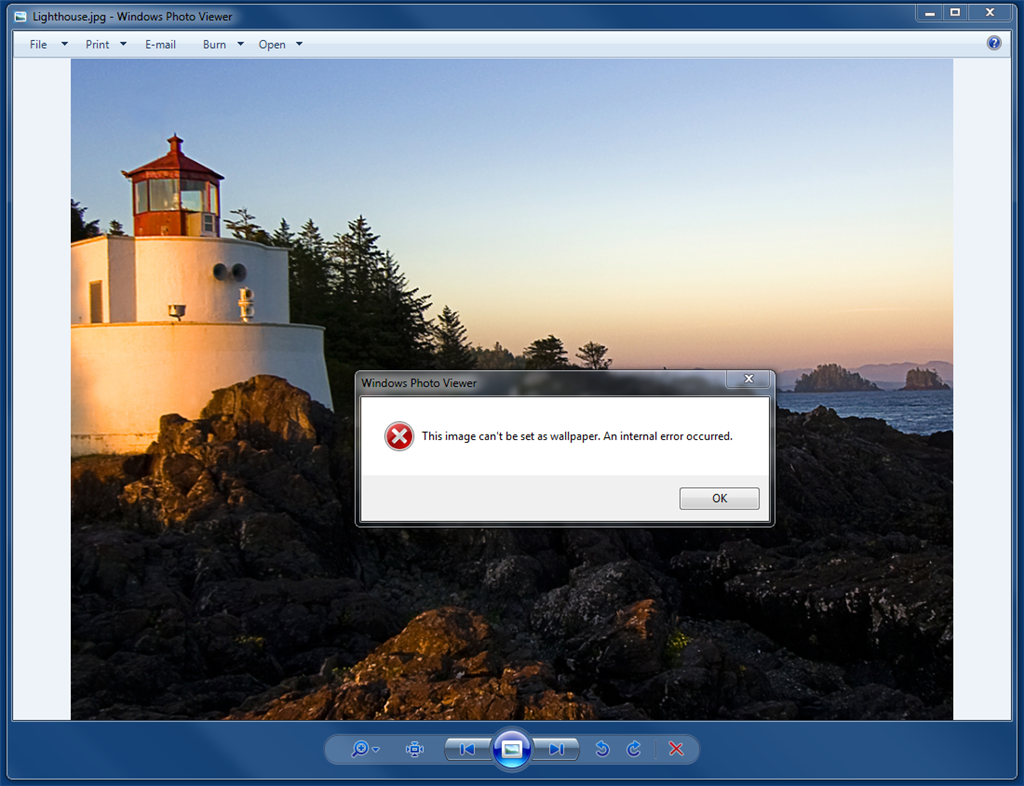 Unable to change the Desktop background. - Microsoft Q&A