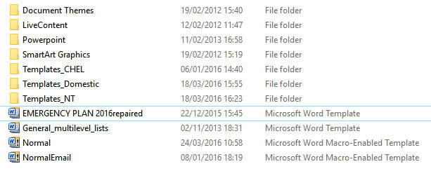 Word cannot save changes to the Normal template - Microsoft Q&A