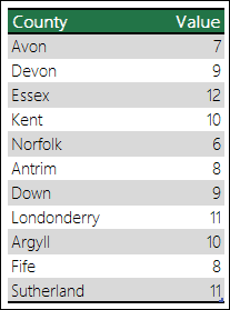Excel Maps UK Counties - Microsoft Q&A