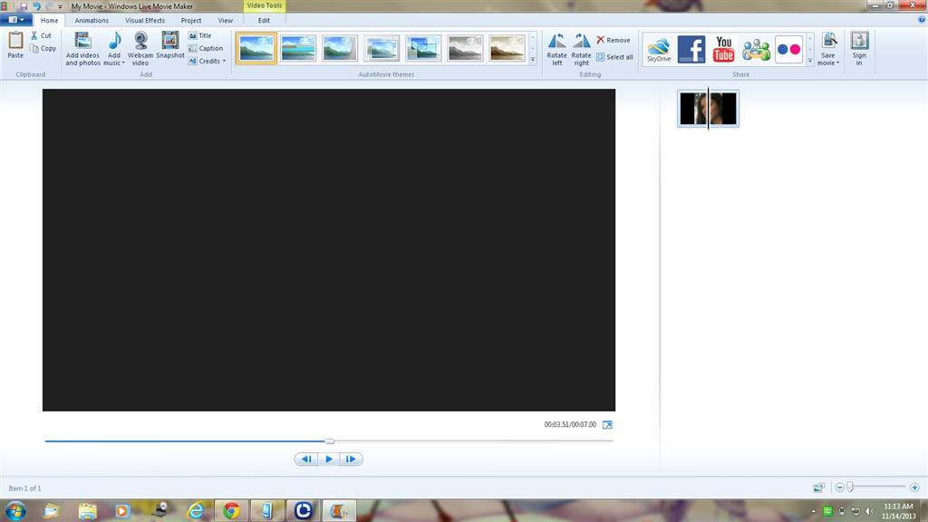 unable to see preview in windows live movie maker and other tools ...