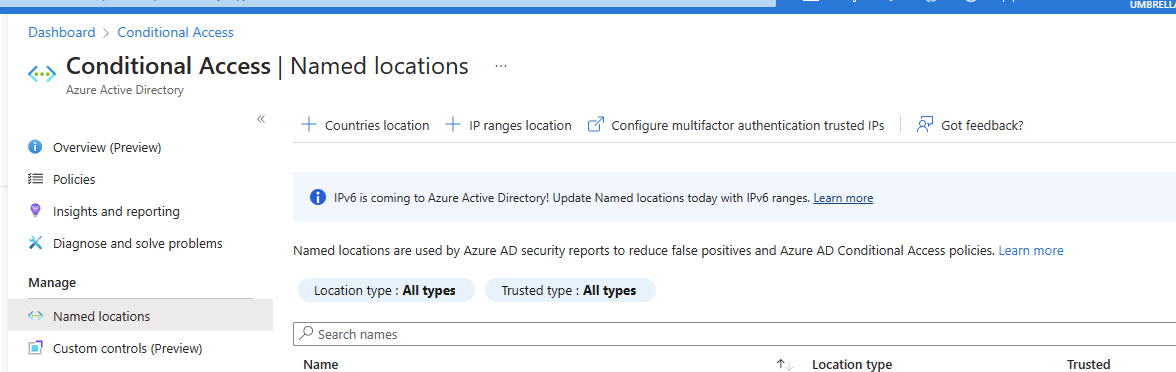Azure Conditional Access Policies allow external IP locations to not ... Azure Conditional Access Policies allow external IP locations to not ...