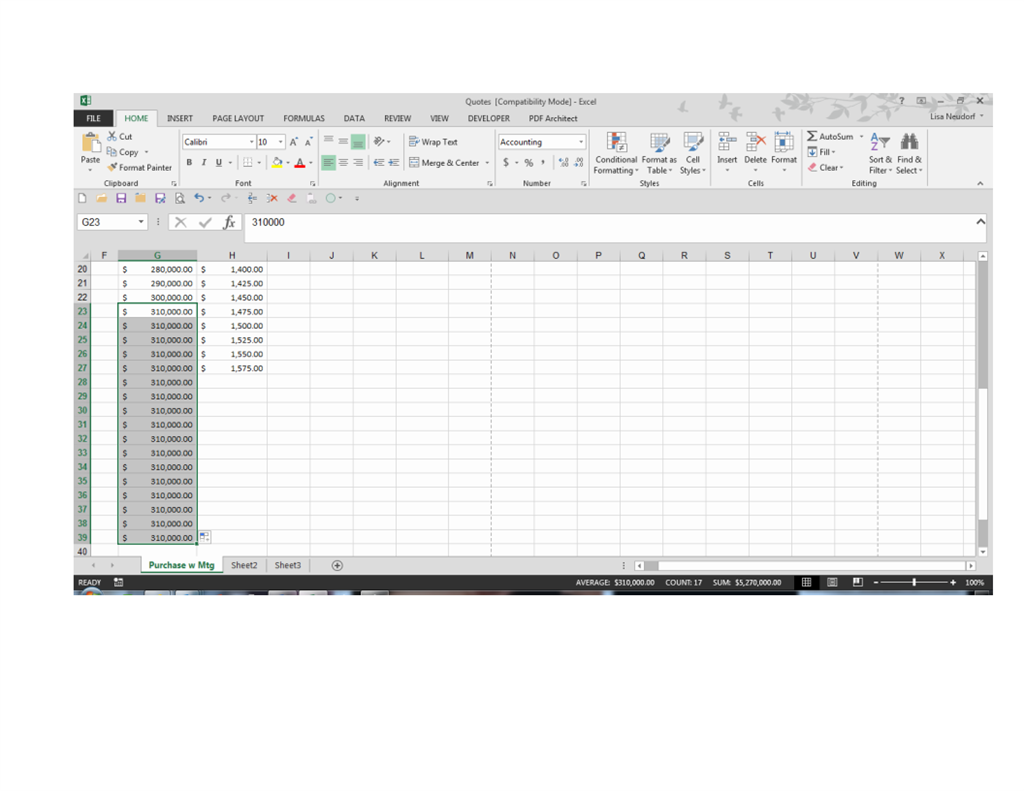Flash Fill error message "we looked at all the data next to your ...