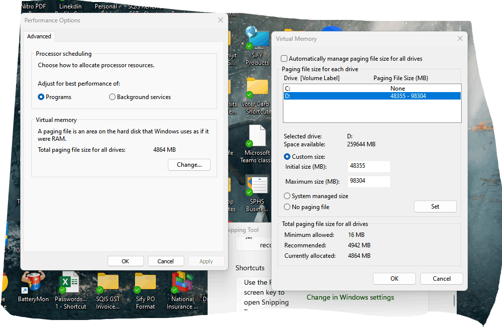 Page File Movement - Microsoft Q&A