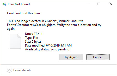 OneDrive error: This file name contains characters that aren't allowed ...