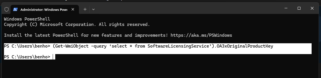 How do I get my windows product key - Microsoft Q&A