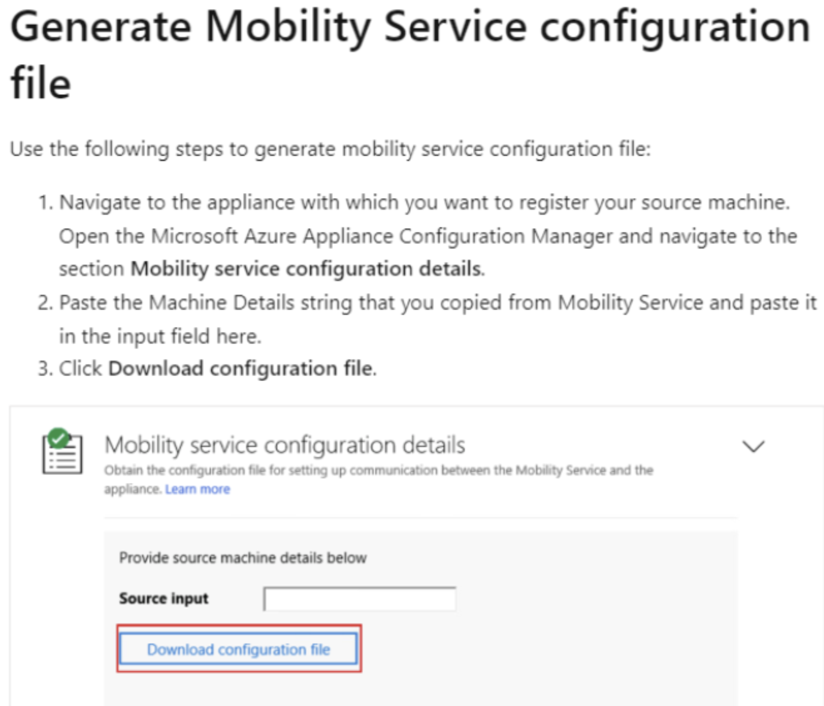 azure migrate mobility agent installation error. - Microsoft Q&A