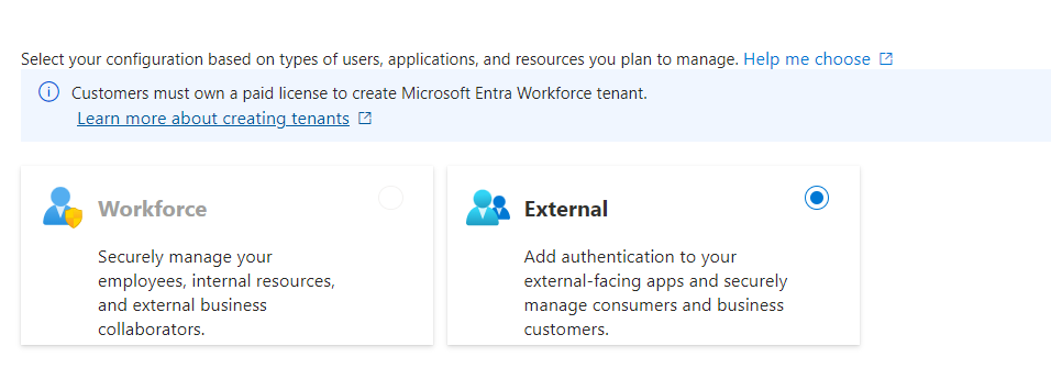 Cannot assign application to user flow in External (B2C) Tenant - Microsoft Q&A