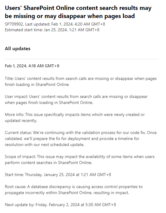 Unable to get correct information in SharePointAPI - Microsoft Q&A
