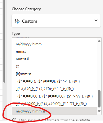 Start time and completion time on Ms. Forms only shows numbers not the ...