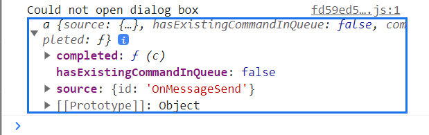 Now able to render UI using Ofiice.js(Office.context.ui.displayDialogAsync) in smart alert ...