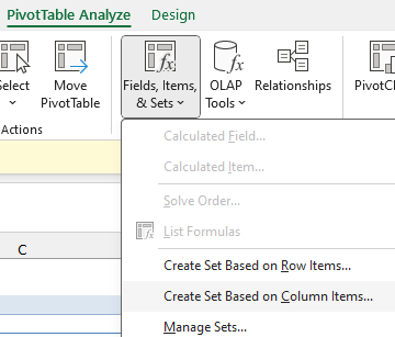 Pivot table: show calculated field's value as a row total only rather ...