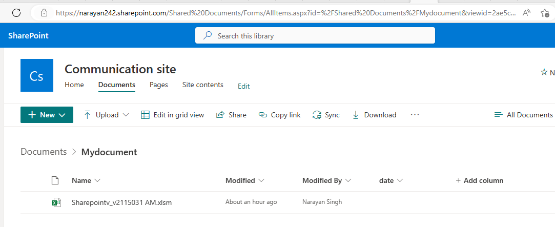 What would be proper sharepoin path - Microsoft Q&A