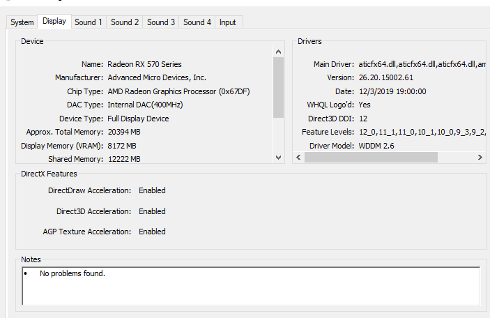 DirectX 12 is not supported on your system. Try running without the ...