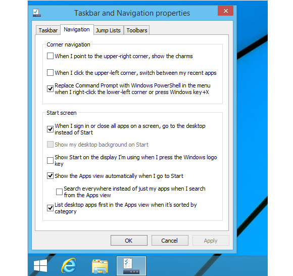 Side bar in Windows 8.1 - Microsoft Q&A