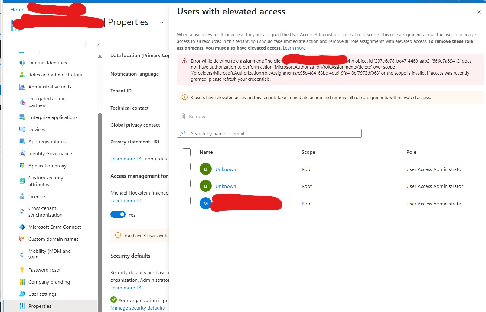 What to Do When Azure Global Administrator Role has Insufficient Privileges - Microsoft Q&A