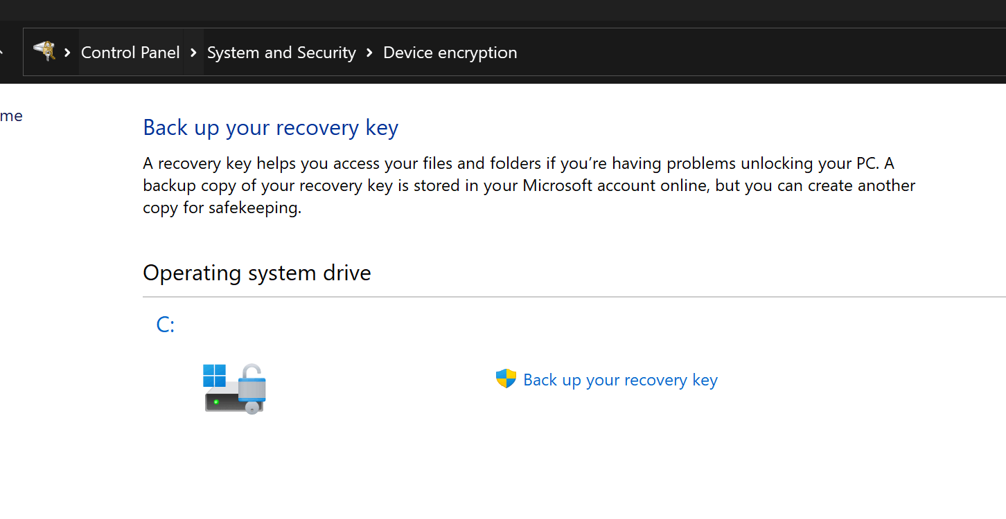 Windows keeps asking for my Bitlocker recovery key - Microsoft Q&A