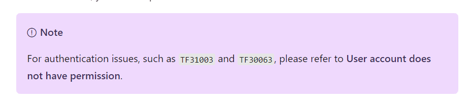 Recent issue with TF30063 Error Message Using Excel Plugin for Azure DevOps - Microsoft Q&A
