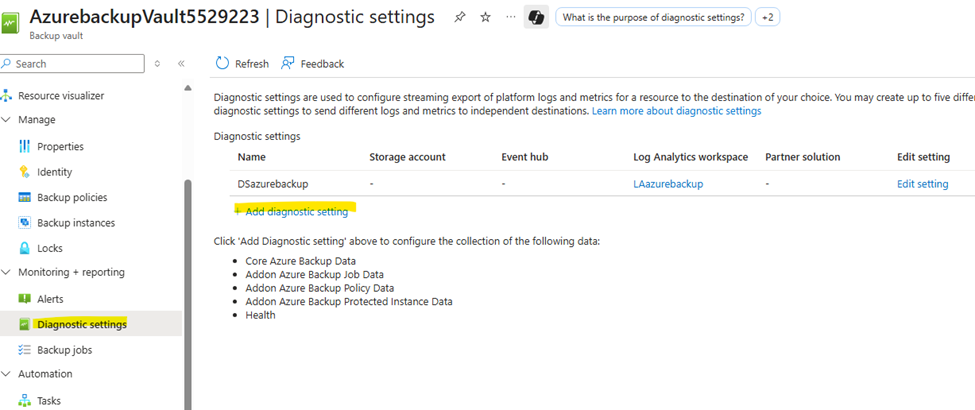 Disk backup failing - Microsoft Q&A