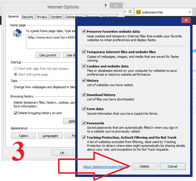 How to clear your Browsing Data on your Internet Explorer - Microsoft Q&A