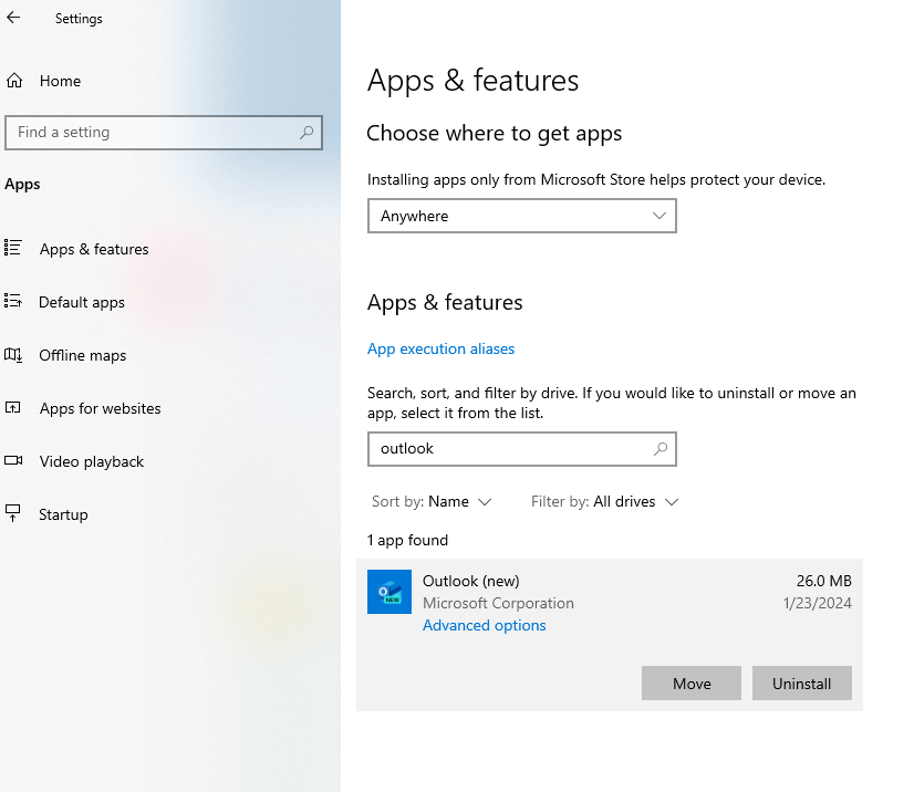 New outlook will not allow saving attachments to onedrive - Microsoft Q&A