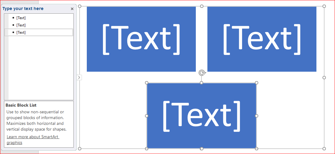 how to connect two shape a a one shape below in powerower using smart ...