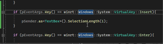WinUI3 : How to get Insert/overwrite in WInUi3 TextBox - Microsoft Q&A