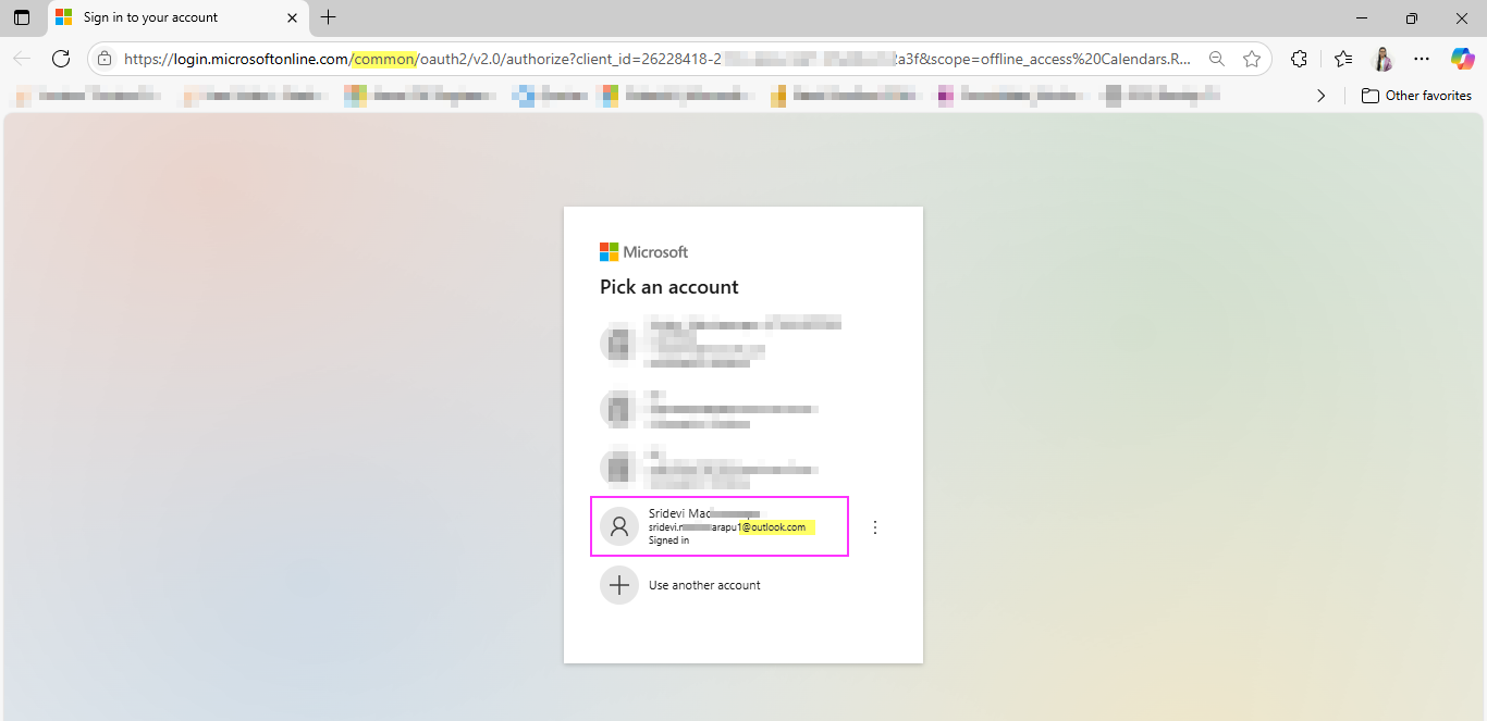 401 Unauthorized When accessing calendar events - Microsoft Q&A